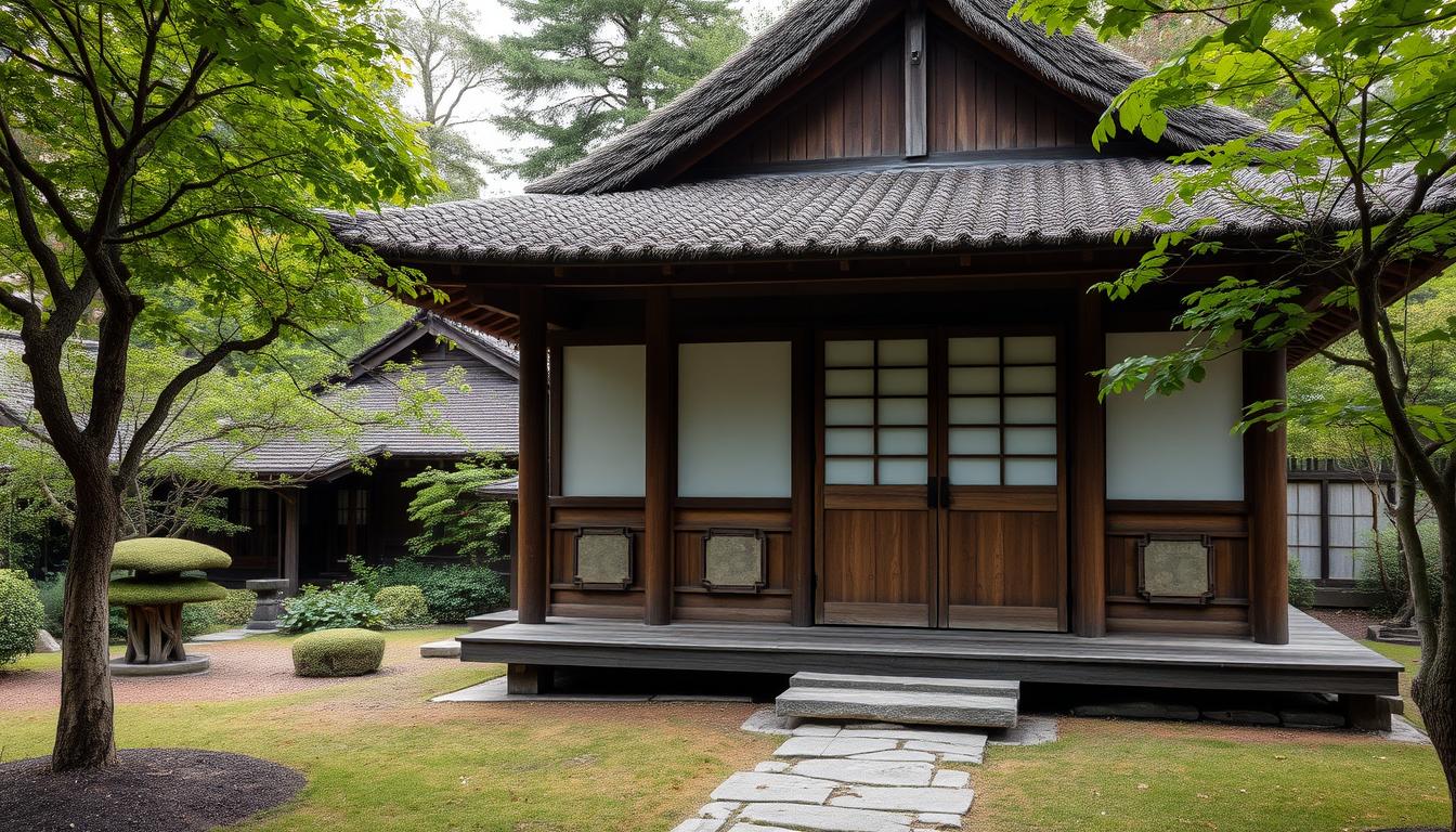 Teehaus kaufen: Holzhütte für den Garten im japanischen Stil